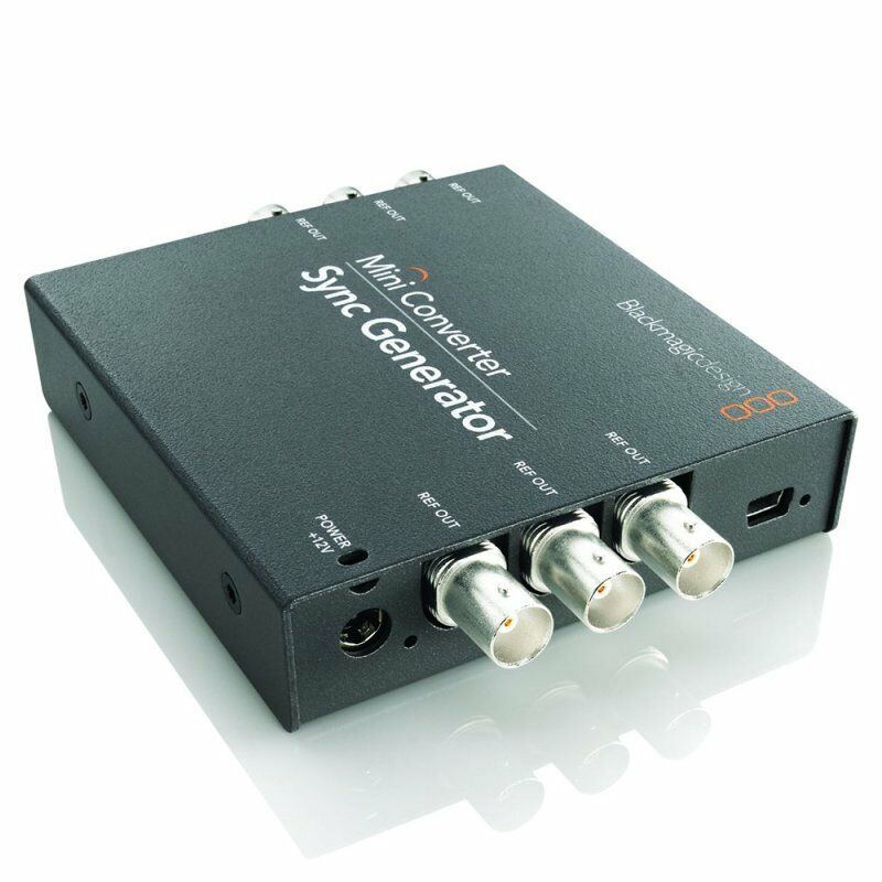 Blackmagic Mini Converter Sync Generator - Ihr Dienstleister für Audio ...