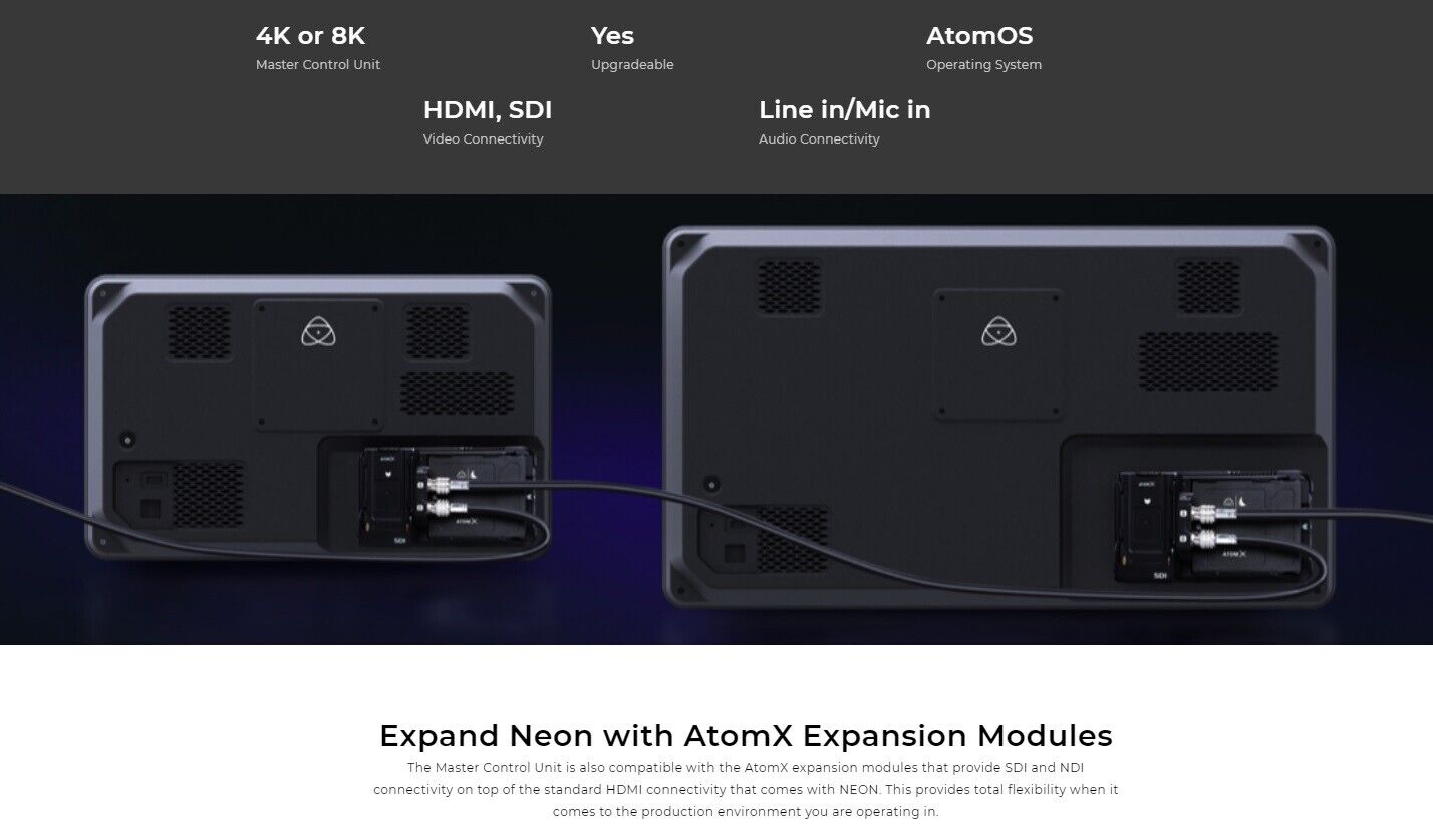 ATOMOS Neon 24 HDR Cinema Monitor/Recorder für Set und Studio - Ihr ...