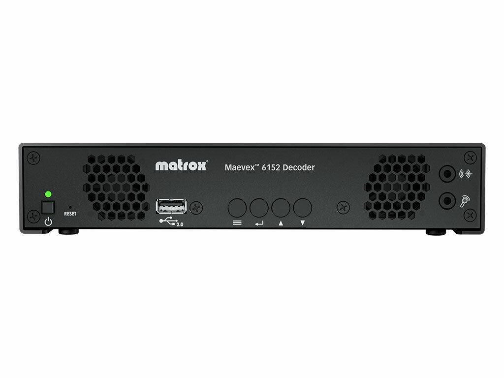Matrox Maevex 6152 Quad 4K HDMI Decoder - Ihr Dienstleister für Audio ...